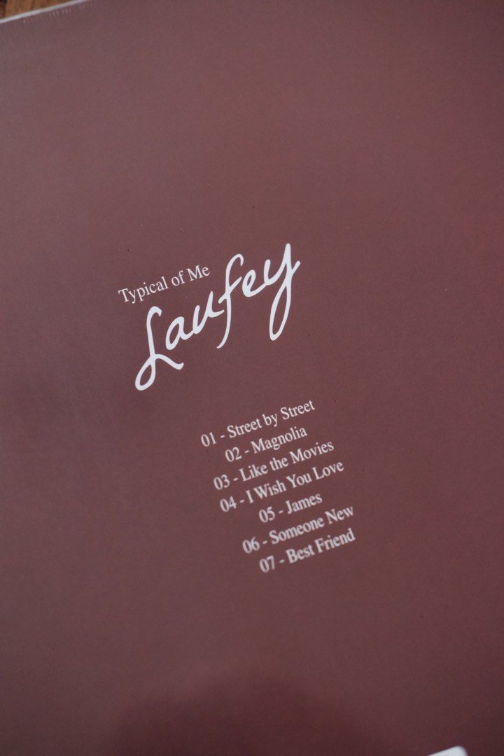 Laufey - Typical of Me (Metallic Gold Vinyl), Hobbies & Toys, Music ...