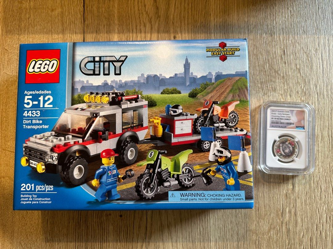 Lego City Dirt Bike Transport 4433 (Brand New), Hobbies & Toys, Toys ...