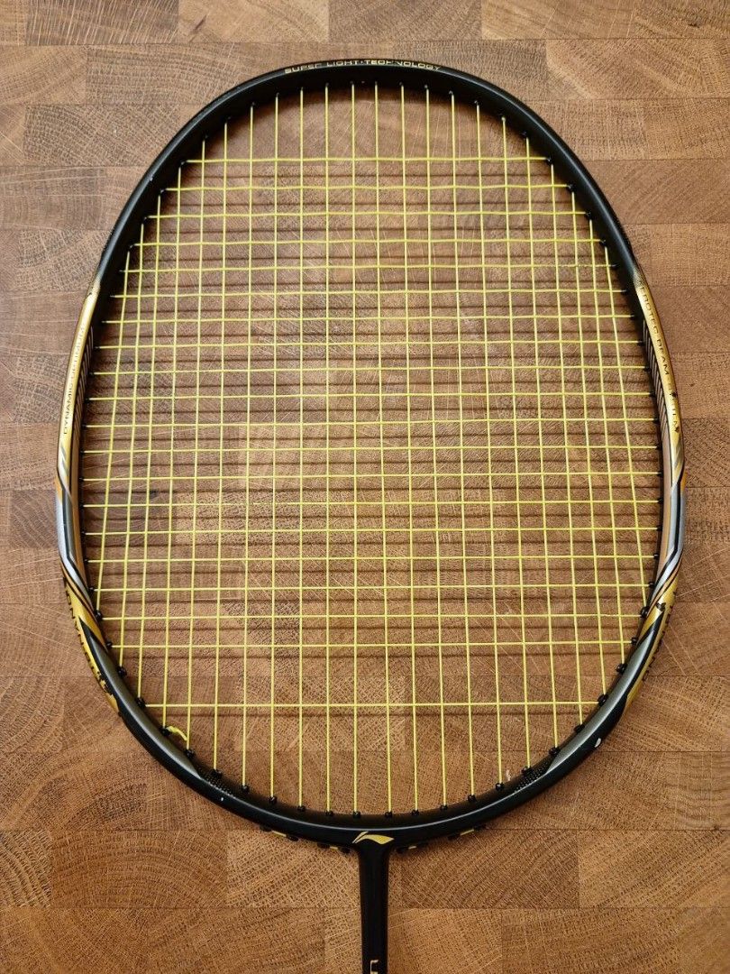 Li Ning Windstorm 72 badminton racket, Sports Equipment, Sports & Games ...