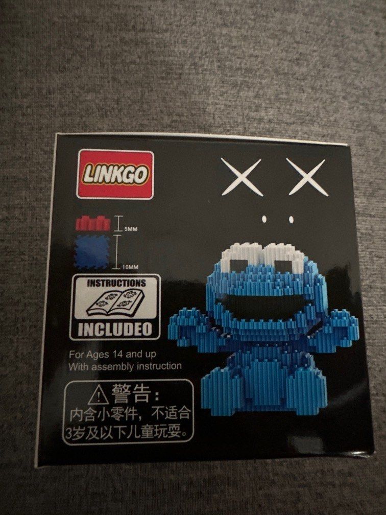 Linkgo connection blocks elmo blue, Hobbies & Toys, Toys & Games on ...