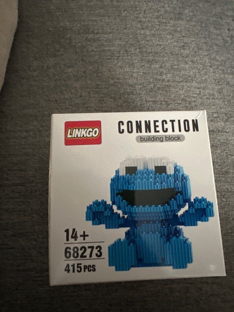 Linkgo connection blocks elmo blue, Hobbies & Toys, Toys & Games on ...