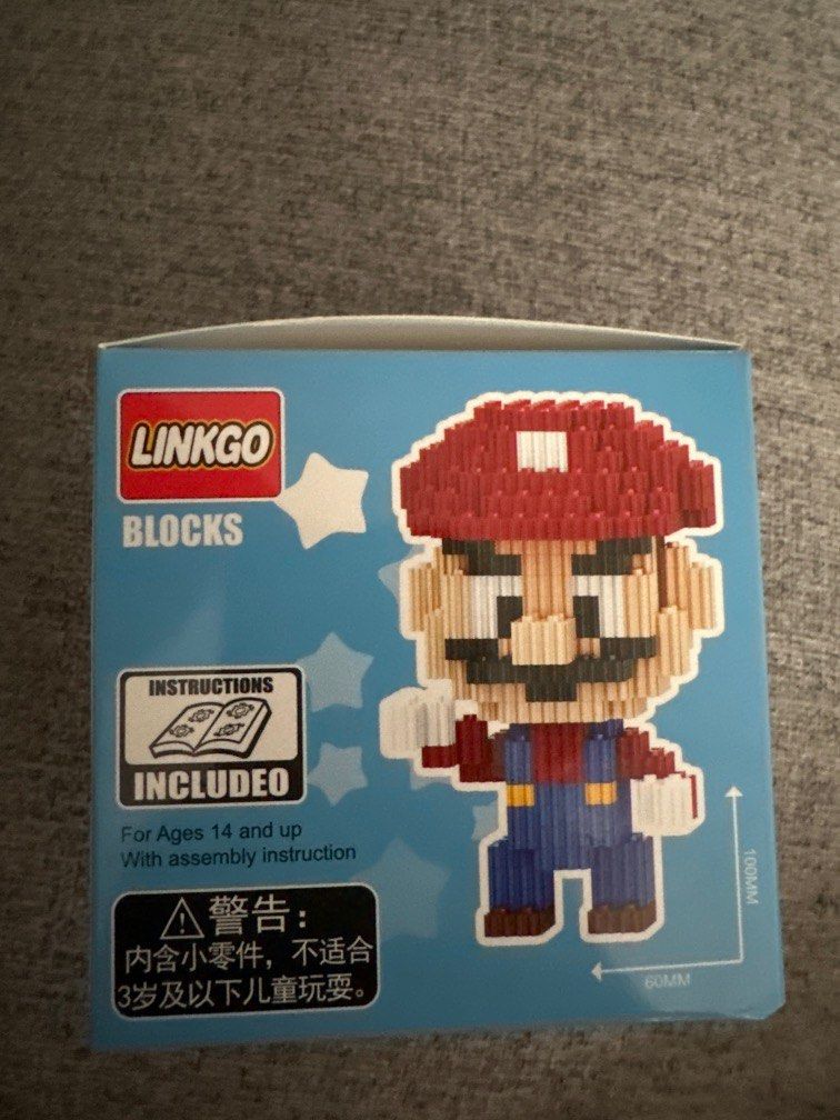 Linkgo connection blocks mario, Hobbies & Toys, Toys & Games on Carousell