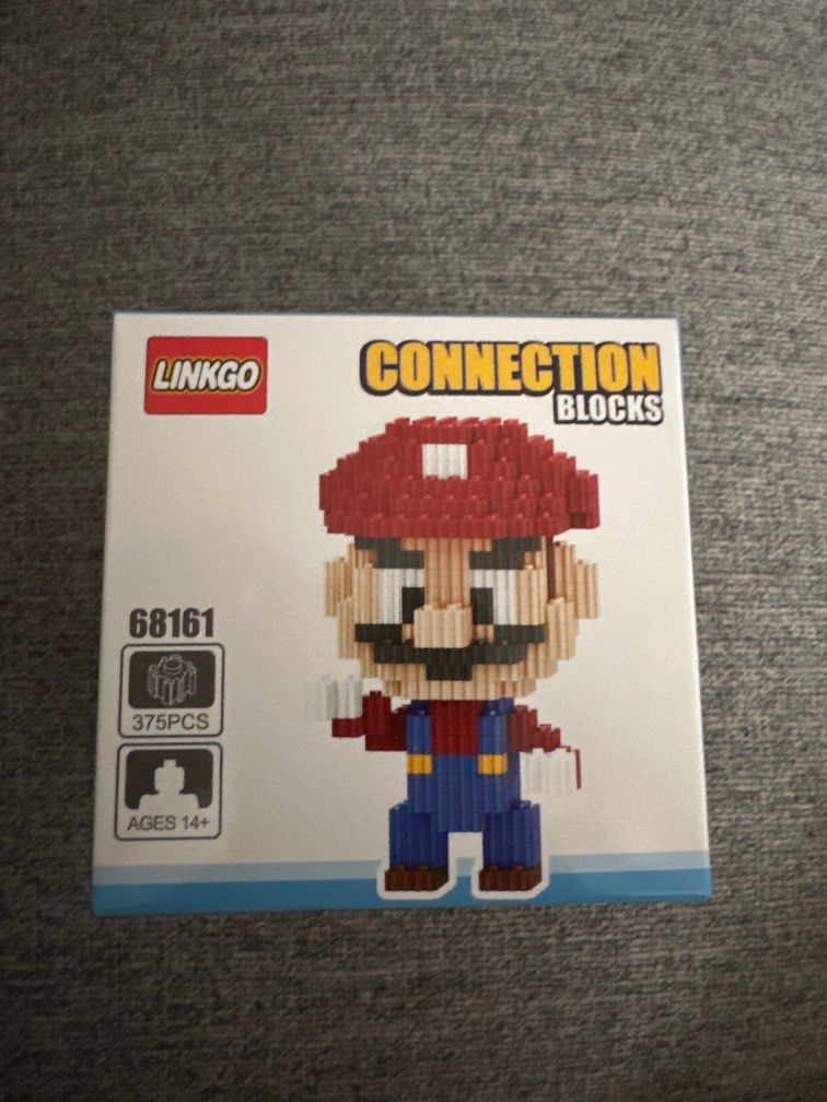 Linkgo connection blocks mario, Hobbies & Toys, Toys & Games on Carousell