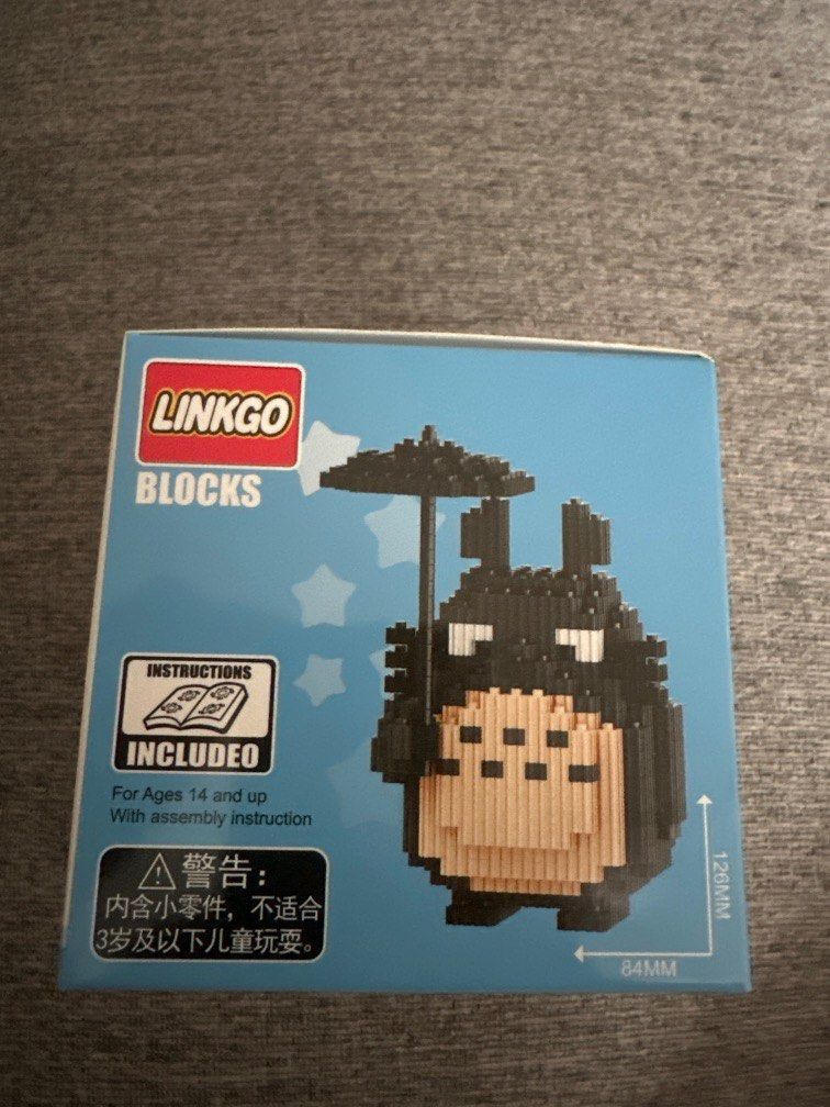 Linkgo connection blocks totoro, Hobbies & Toys, Toys & Games on Carousell