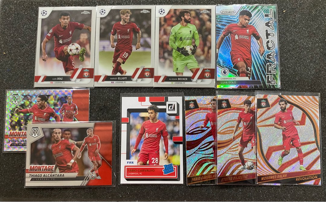 Liverpool Base Soccer Cards, Hobbies & Toys, Memorabilia & Collectibles ...