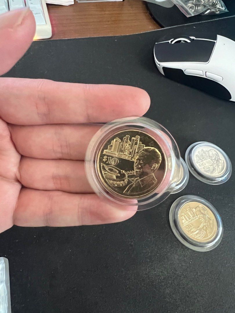 LKY 100th Anniversary Coin, Hobbies & Toys, Memorabilia & Collectibles ...