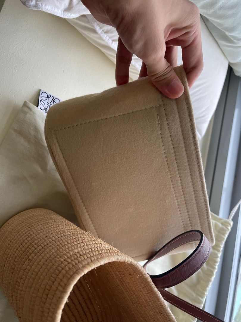 Loewe square rattan bag, Luxury, Bags & Wallets on Carousell