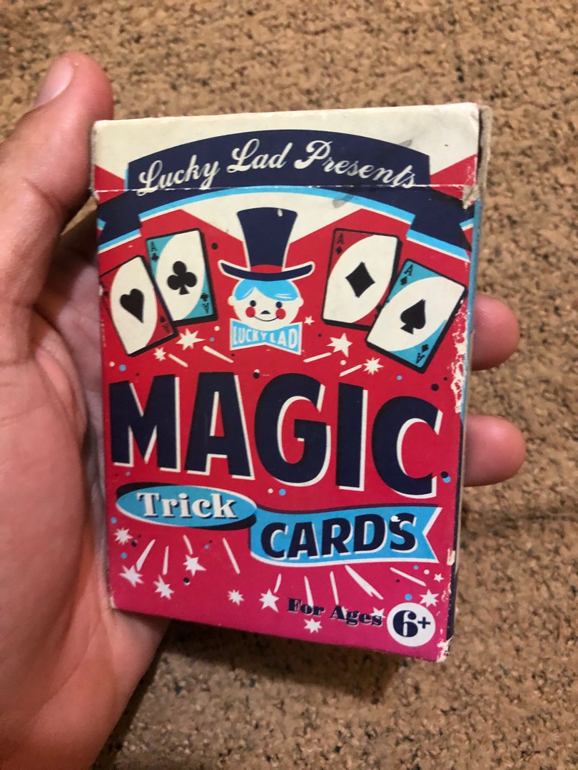 Magicians card deck, Hobbies & Toys, Toys & Games on Carousell