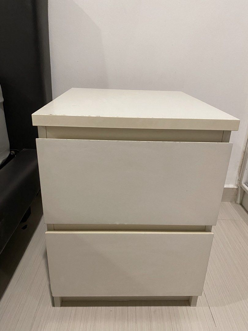 IKEA MALM Drawers , Bedside Drawer Table Cabinet, Furniture & Home ...