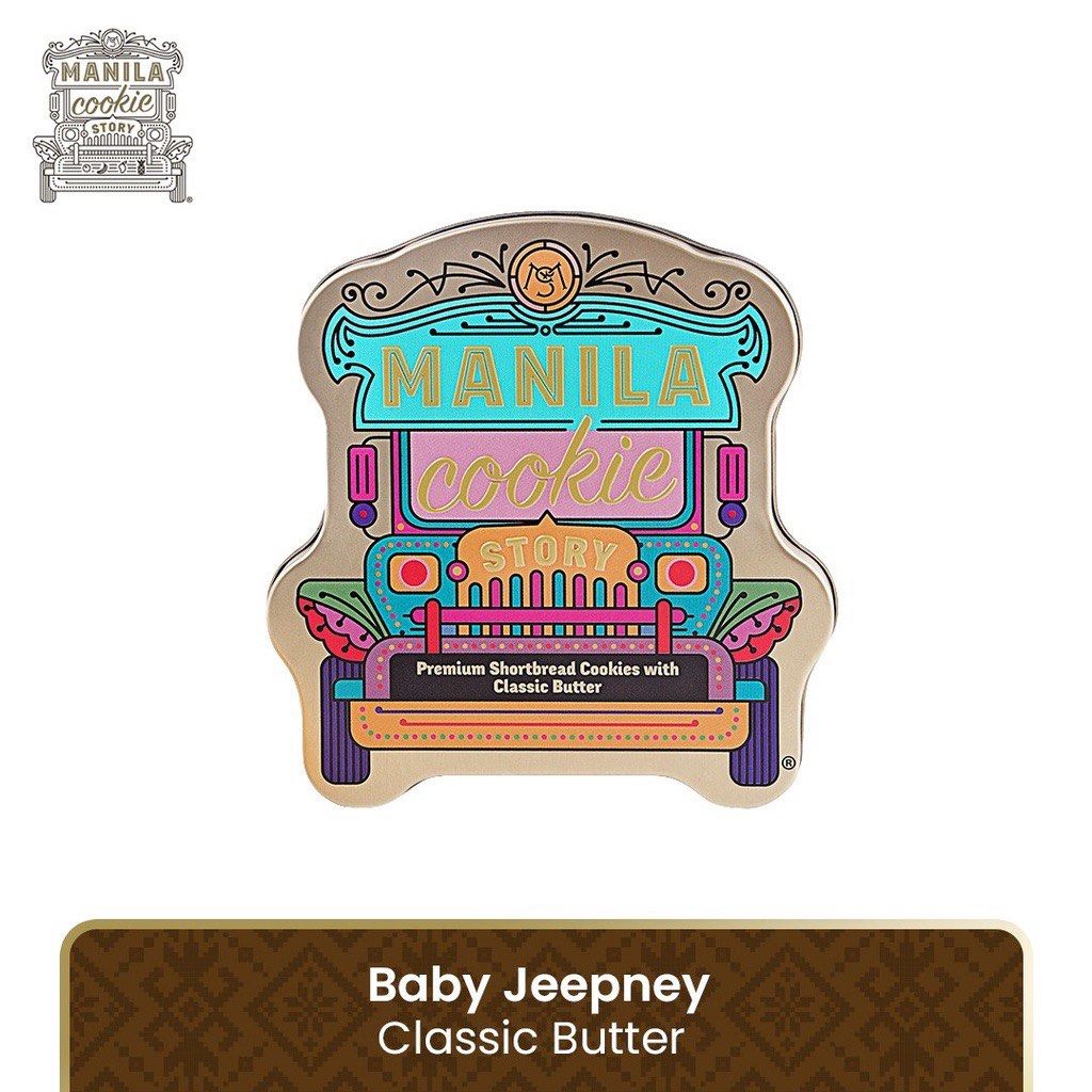 Manila Cookie Story Baby Jeepney Classic Butter, Food & Drinks, Local ...