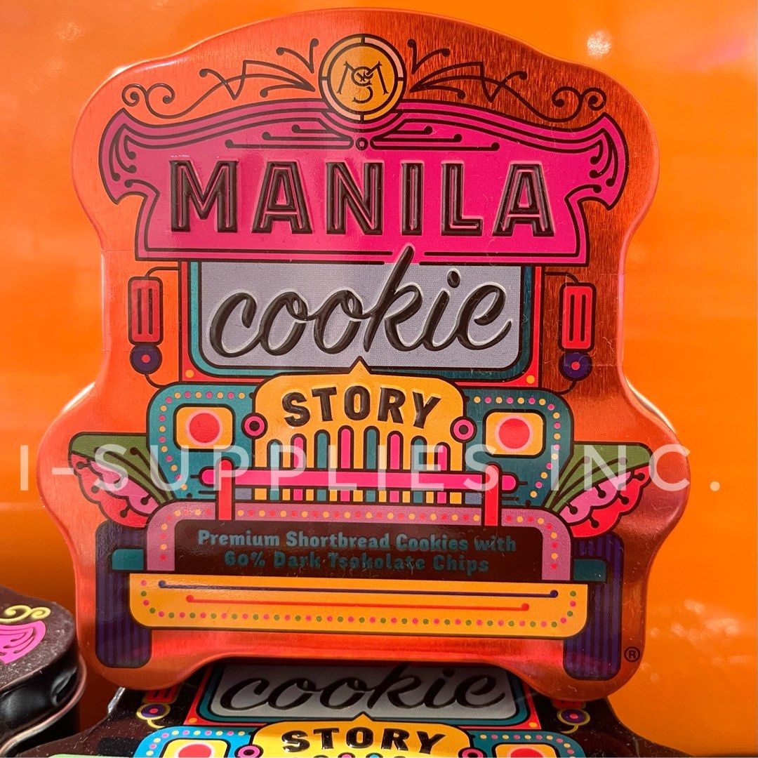 Manila Cookie Story Baby Jeepney Dark Tsokolate Chips, Food & Drinks ...