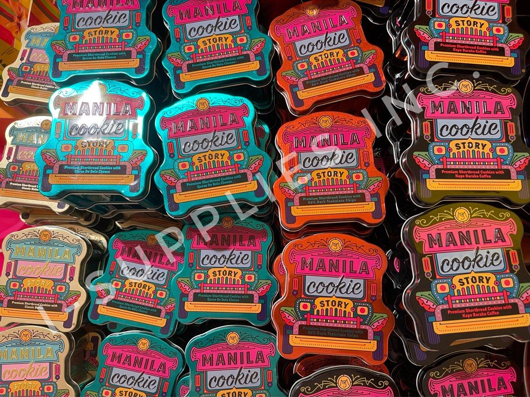 Manila Cookie Story Baby Jeepney Classic Butter, Food & Drinks, Local ...