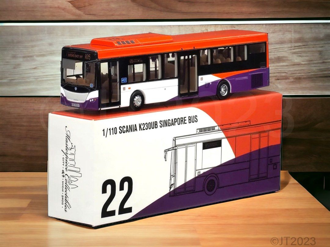 Masterpiece Collectables SBS Transit Scania K230UB Euro 5 1:110 Bus ...