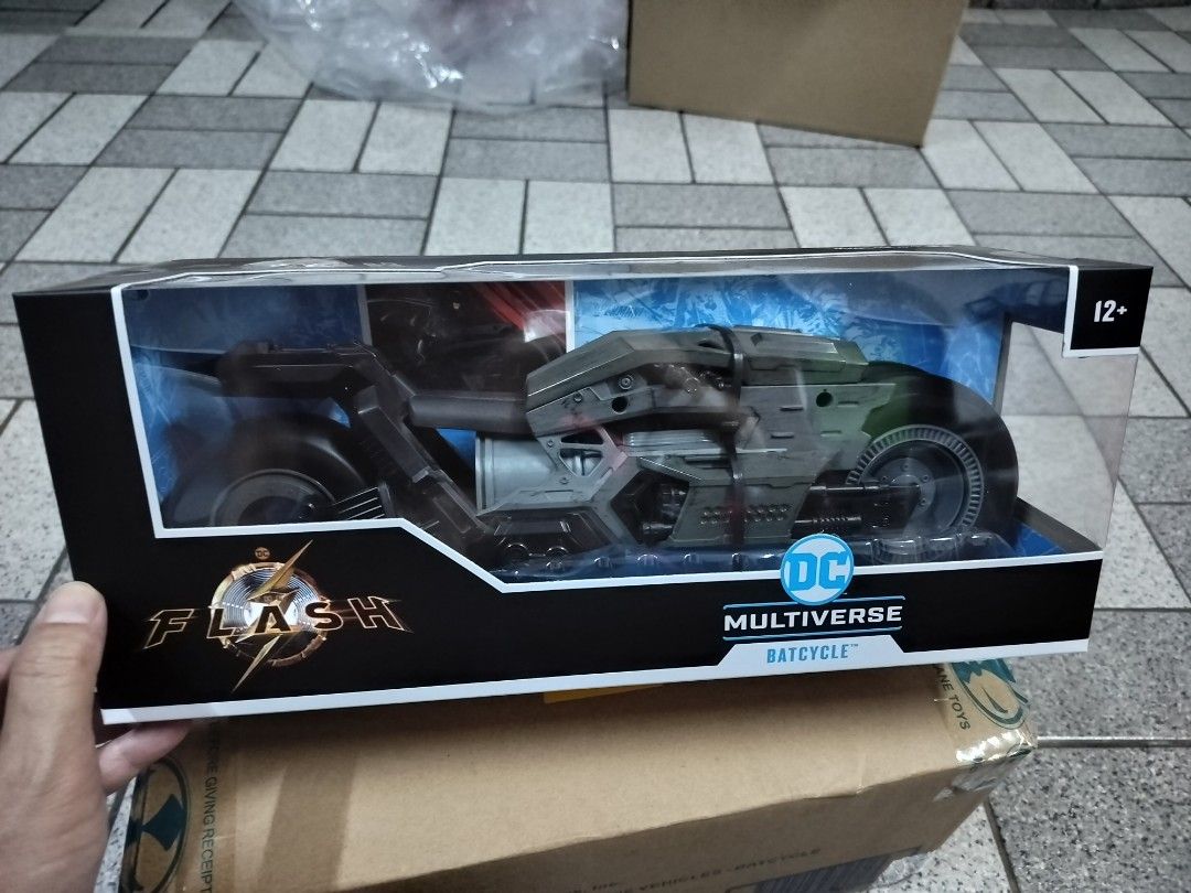 McFarlane The Flash - Batcycle for Batman Ben Affleck, Hobbies & Toys ...