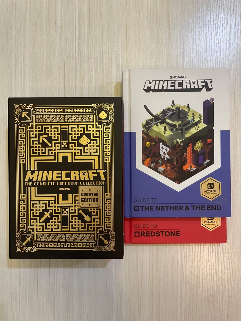 Minecraft Complete Handbook Collection + 2 Bonus Books, Hobbies & Toys ...