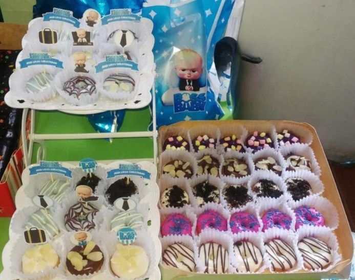 Mini donuts for party / Mini donut / mini messy donut / donut souvenirs ...