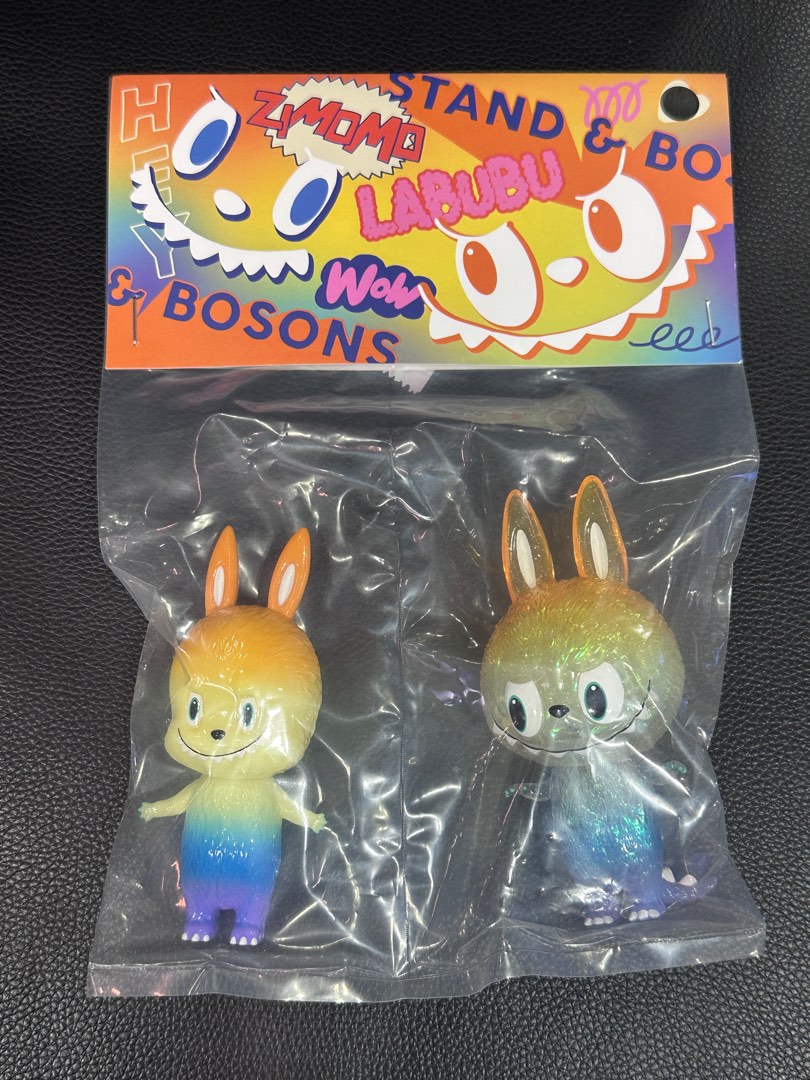 Mini Labubu Stand + Mini Zimomo, Hobbies & Toys, Toys & Games on Carousell