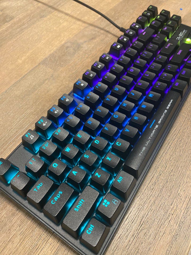 MKA-2C Psychraven pro Keyboard (Half-modded), Computers & Tech, Parts ...