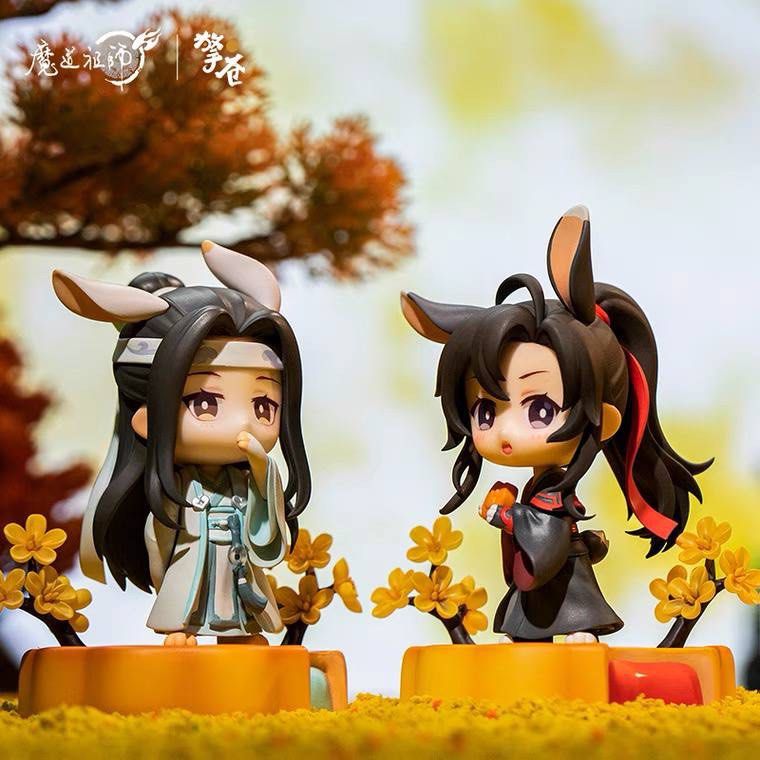 Mo Dao Zu Shi MDZS 魔道祖师 Mooncake Festival Figure Set, Hobbies & Toys ...