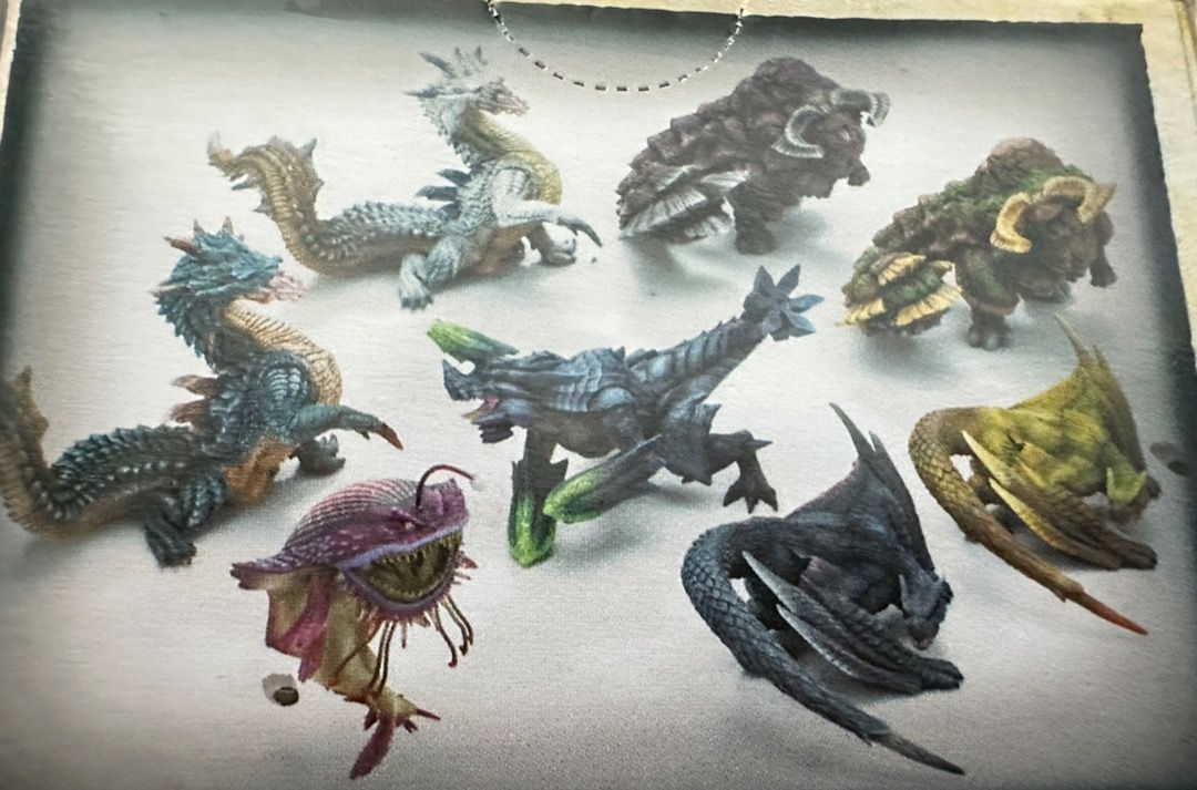 Monster Hunter vol 4 尾鎚龍 散賣1盒 Capcom Figure Builder Creators Model Plus ...