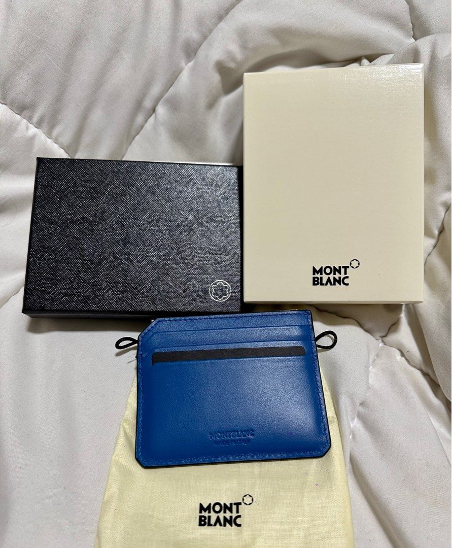 montblanc card holder, Men's Fashion, Watches & Accessories, Wallets ...