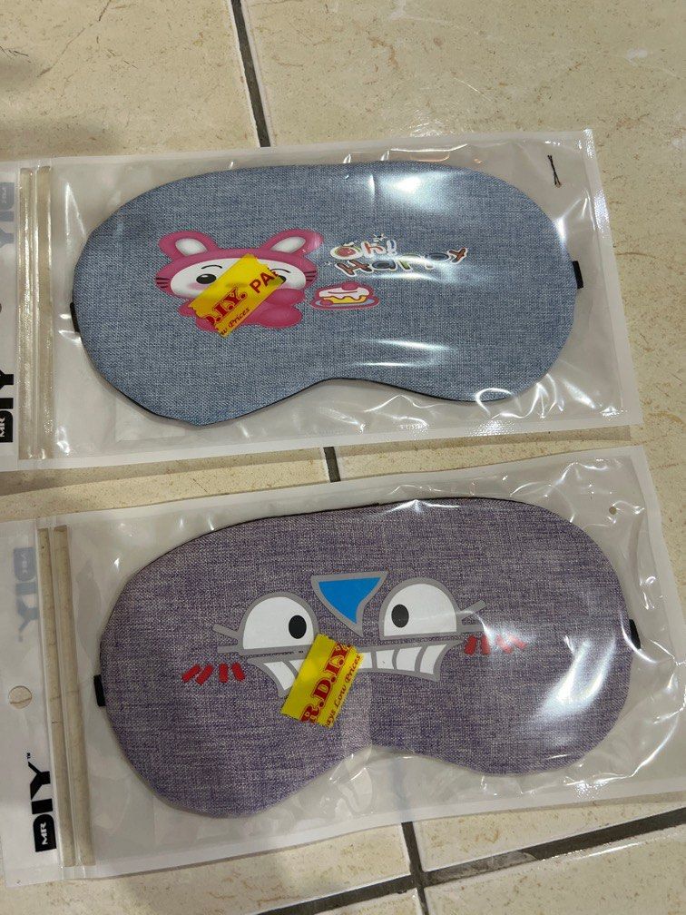 Mr DIY sleeping masks, Beauty & Personal Care, Vision Care on Carousell