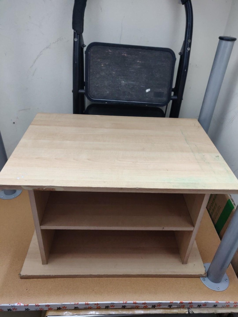 Multi purpose Table with shelves, Furniture & Home Living, Furniture ...