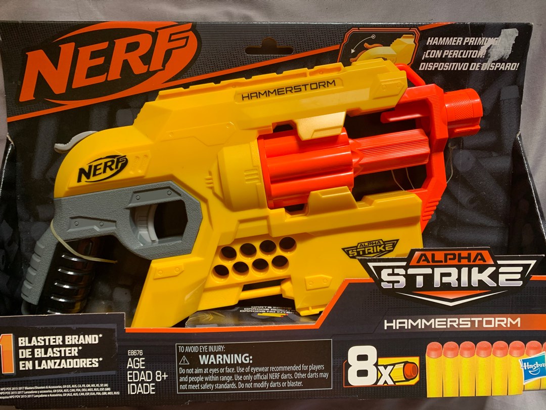 Nerf Alpha Strike, Hobbies & Toys, Toys & Games on Carousell