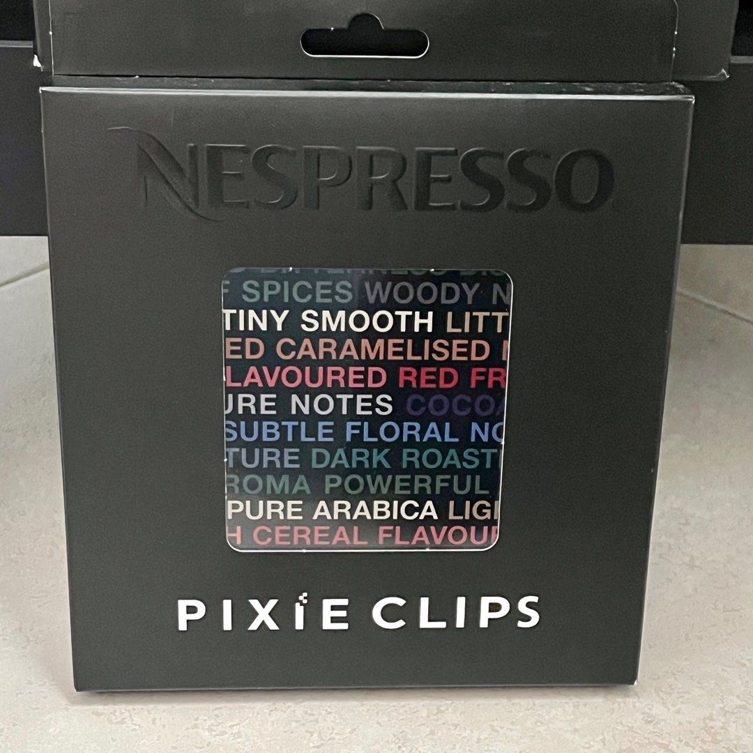 Nespresso Pixie Clips, Furniture & Home Living, Kitchenware & Tableware, Coffee & Tea Tableware ...