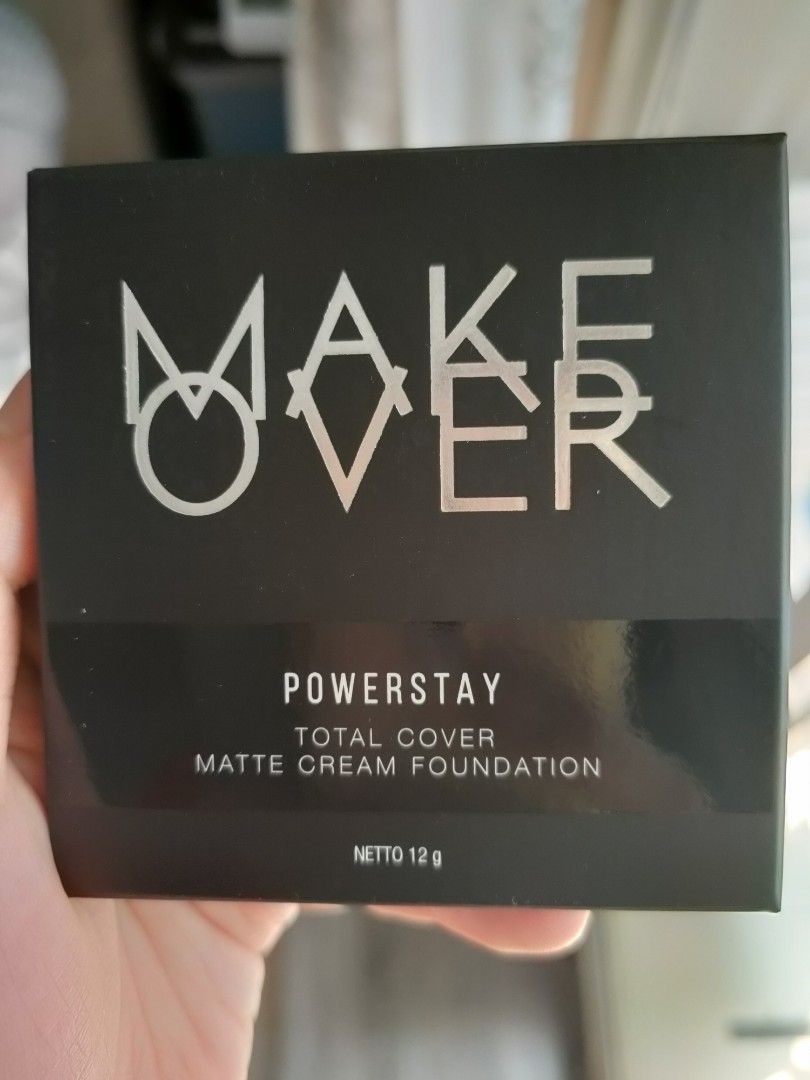 NEW - Make Over Powerstay Total Cover Matte Cream Foundation shade NC ...