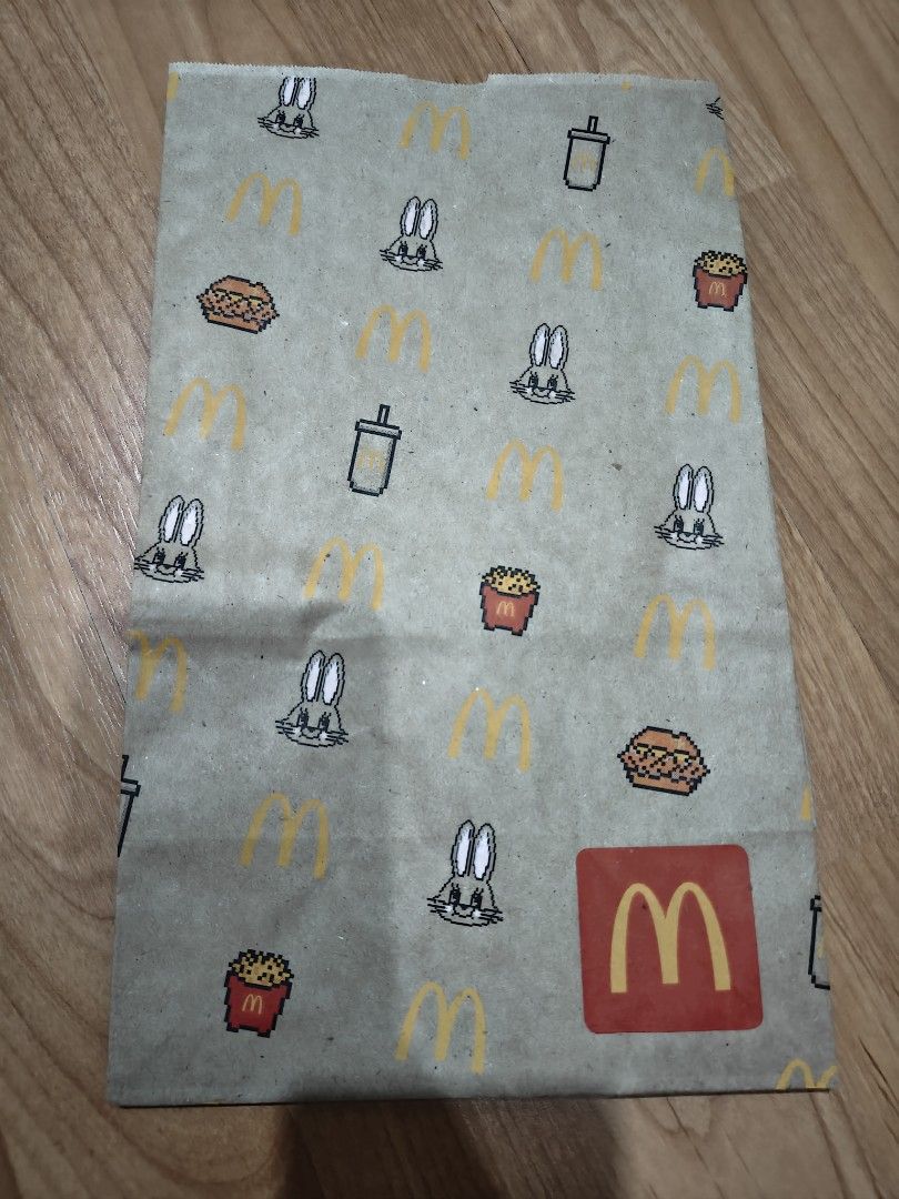 NewJeans x McD paper bag, Hobbies & Toys, Toys & Games on Carousell