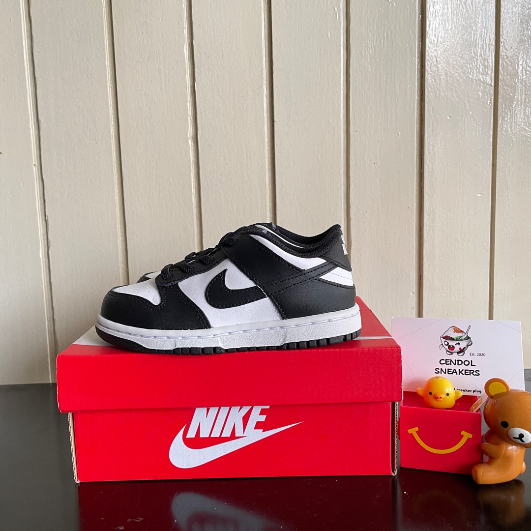 Nike Dunk Low Panda Toddlers, Babies & Kids, Babies & Kids Fashion on ...