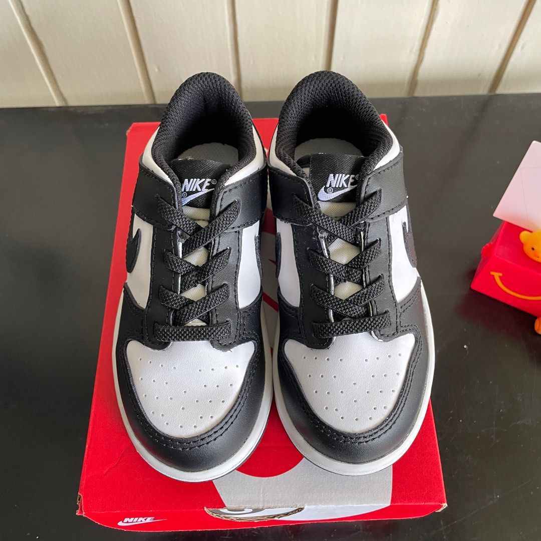 Nike Dunk Low Panda Toddlers, Babies & Kids, Babies & Kids Fashion on ...