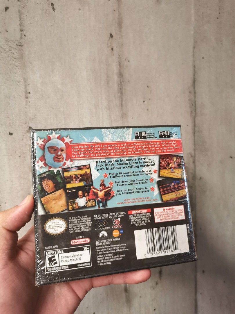Nintendo DS Nacho Libre, Video Gaming, Video Games, Nintendo on Carousell