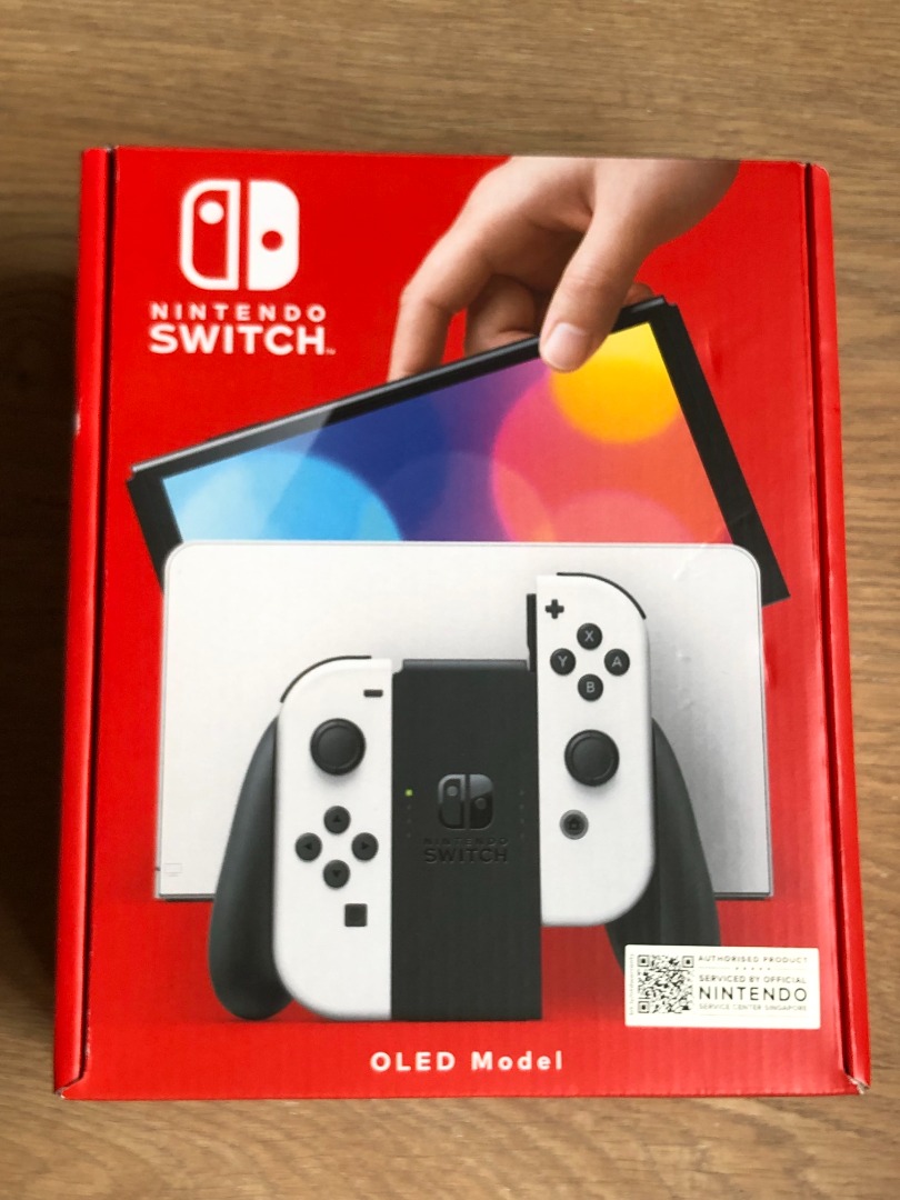 Nintendo Switch OLED Model (White) BNIB and Unopened, Video Gaming ...