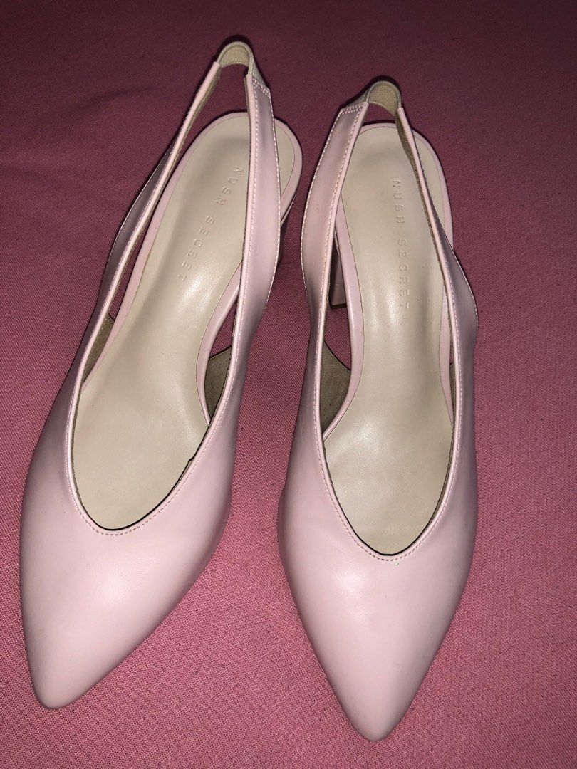 NUSH SECRET SELENA slingback pump, Women's Fashion, Footwear, Heels on ...