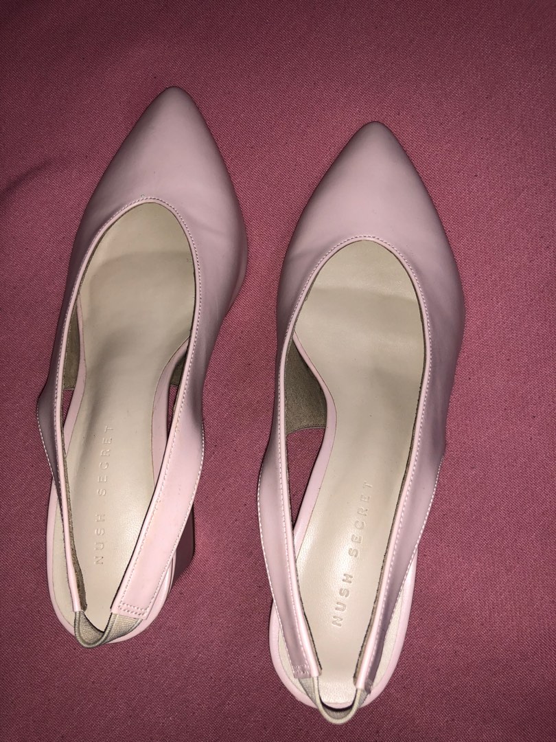 NUSH SECRET SELENA slingback pump, Women's Fashion, Footwear, Heels on ...
