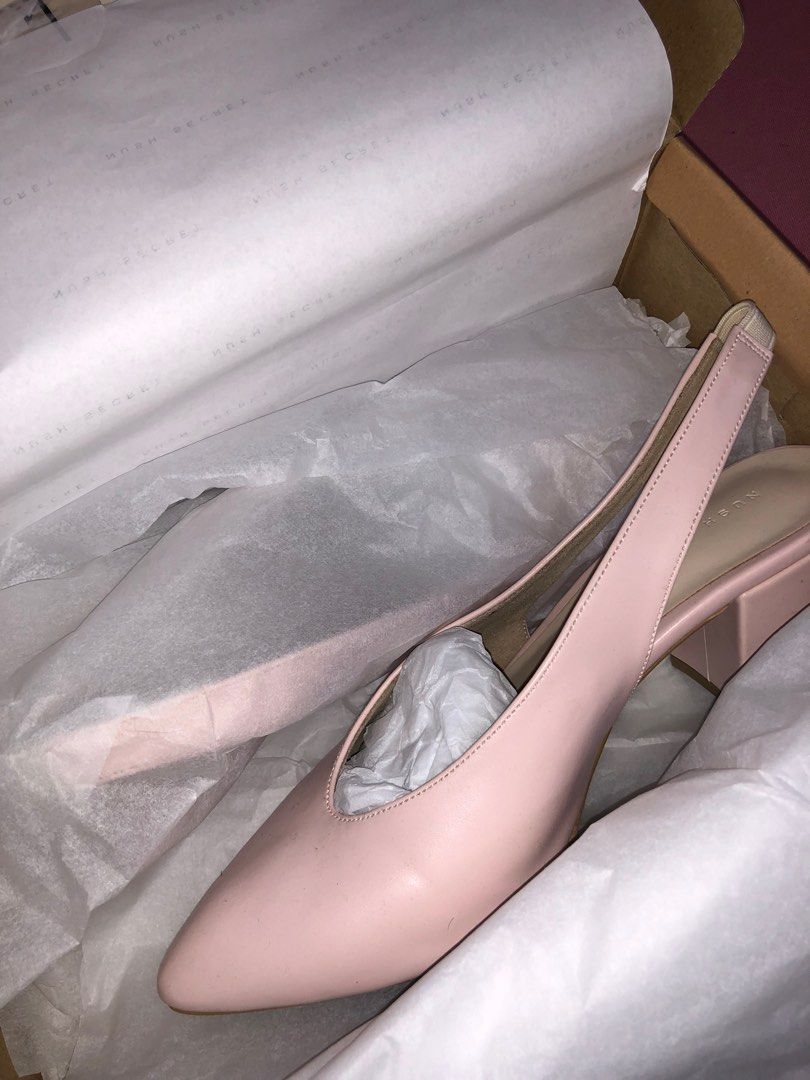 NUSH SECRET SELENA slingback pump, Women's Fashion, Footwear, Heels on ...