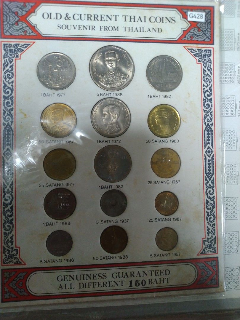 Old Coins(Thailand set), Hobbies & Toys, Memorabilia & Collectibles ...