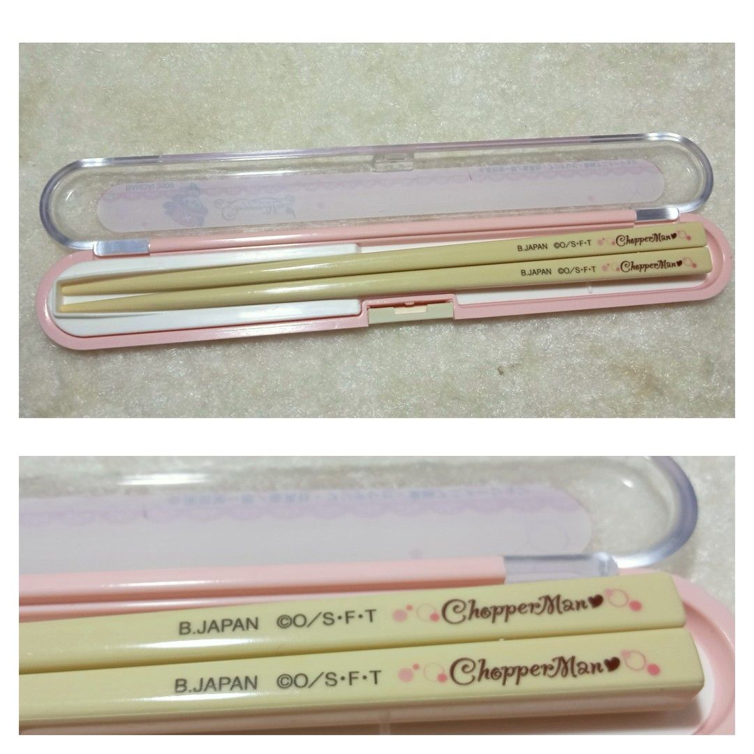 ONE PIECE Chopsticks Set CHOPPER MAN Bandai, Furniture & Home Living ...