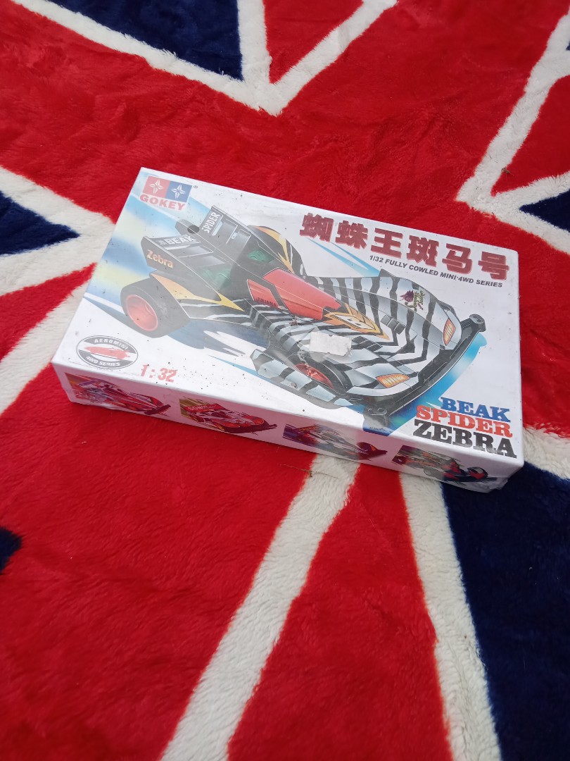 Original GOKEY Beak Spider Zebra Racing Car, Hobbies & Toys, Toys ...