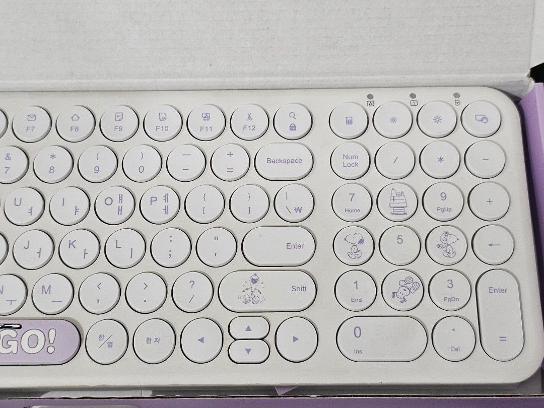 PEANUTS Snoopy ROYCHE Wireless Keyboard, Computers & Tech, Parts ...
