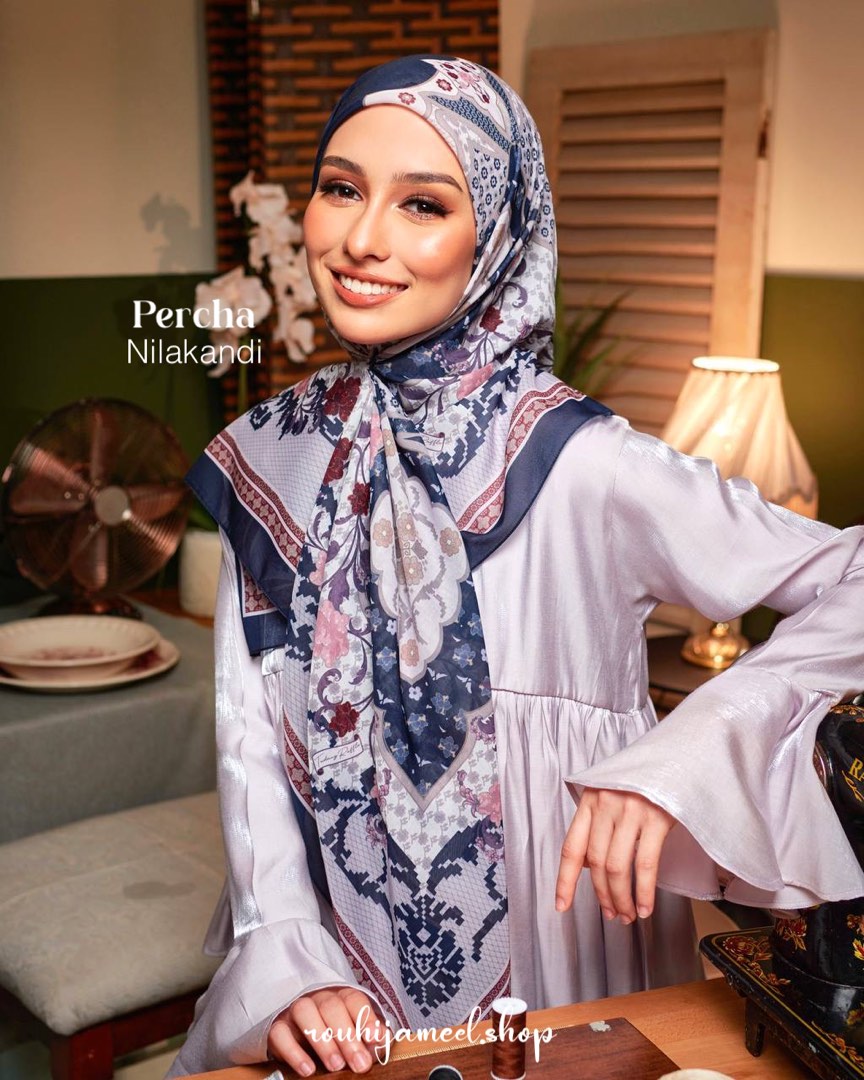 PERCHA By TudungRuffle - Nilakandi, Women's Fashion, Muslimah Fashion, Hijabs on Carousell