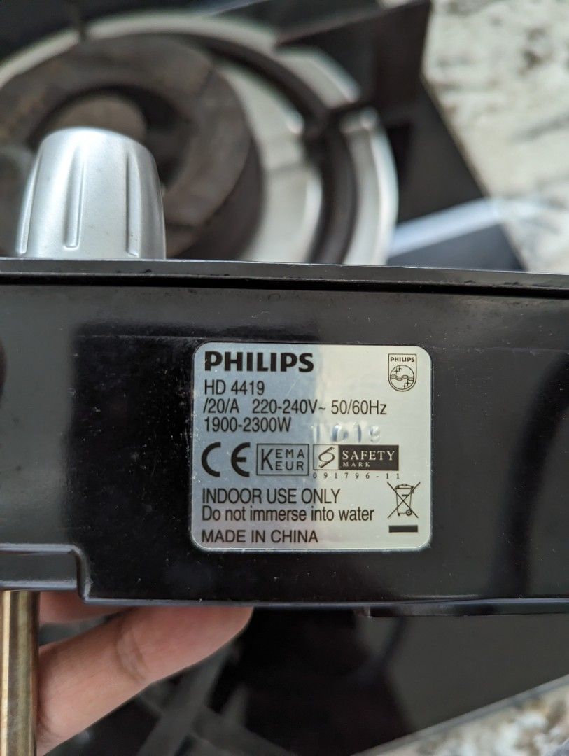 Philips Grilling Plate, TV & Home Appliances, Kitchen Appliances, BBQ ...