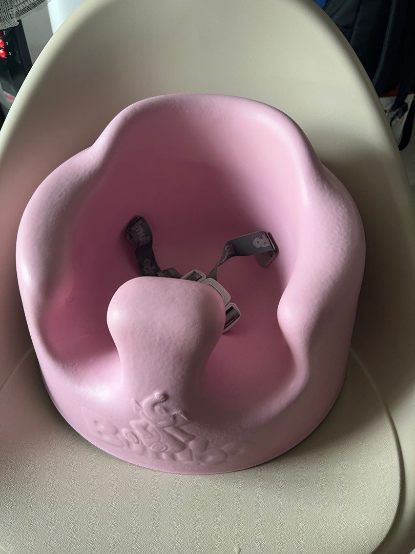 Authentic Pink Bumbo Floor Seat, Babies & Kids, Baby Nursery & Kids ...