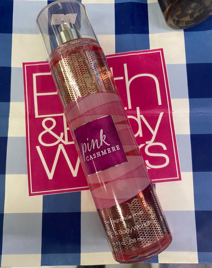 PINK CASHMERE by Bath & Body Works Fine Fragrance Mist, 236ML, Beauty ...