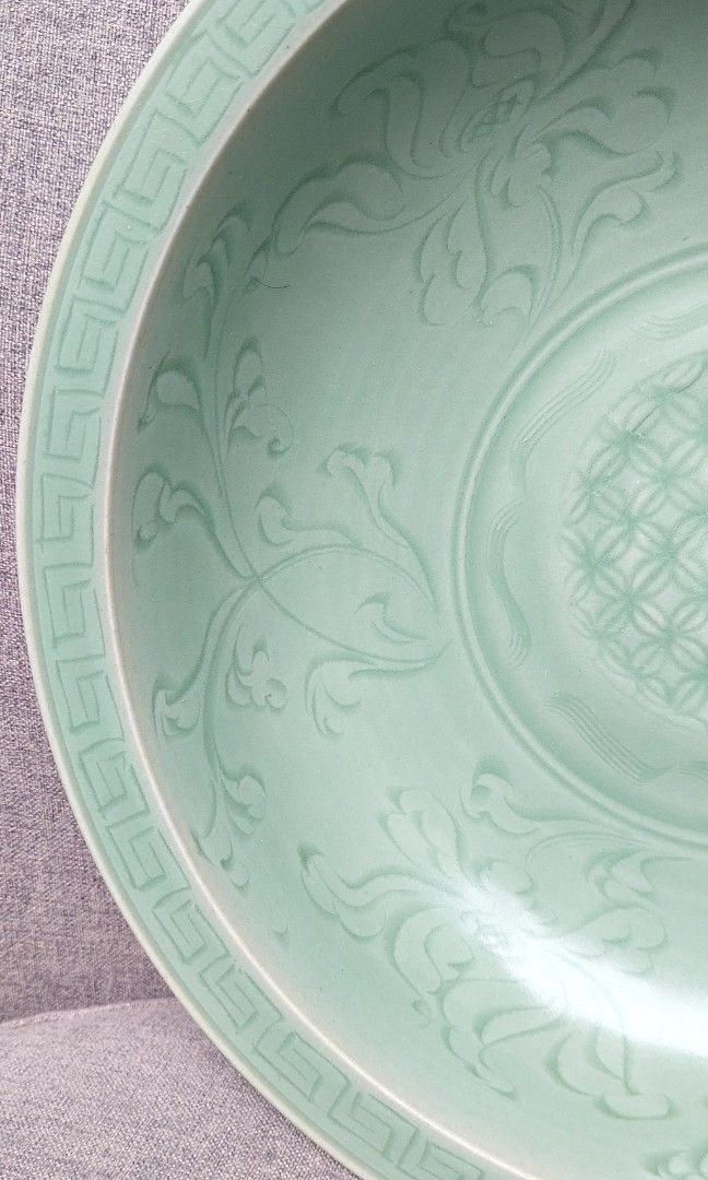 Piring celadon song dynasty, Antik, Pajangan di Carousell