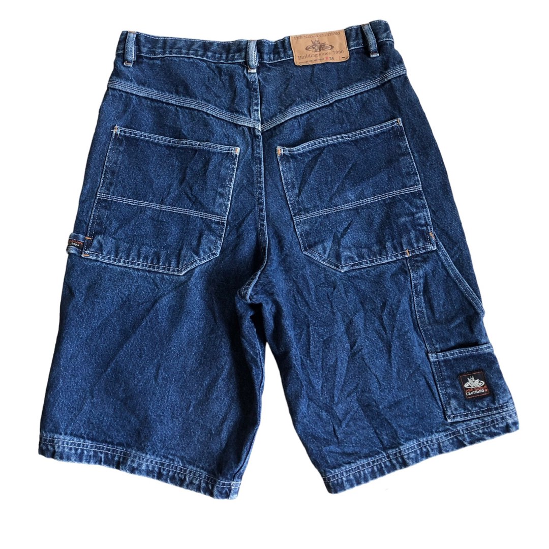 PNB Nation Clothing Jorts, Men's Fashion, Bottoms, Shorts on Carousell
