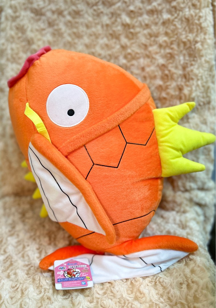 Pocket Monster KoiKing Magikarp Big Peluche Plush Pokemon Banpresto ...