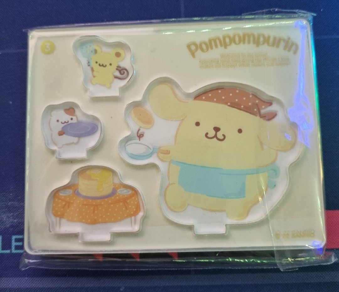 Pompompurin Acrylic Standee, Hobbies & Toys, Memorabilia & Collectibles ...